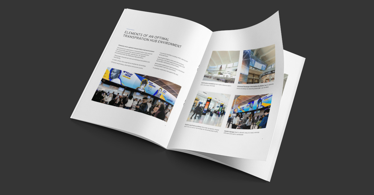 Redefining Experiential Technology in Transportation Hubs